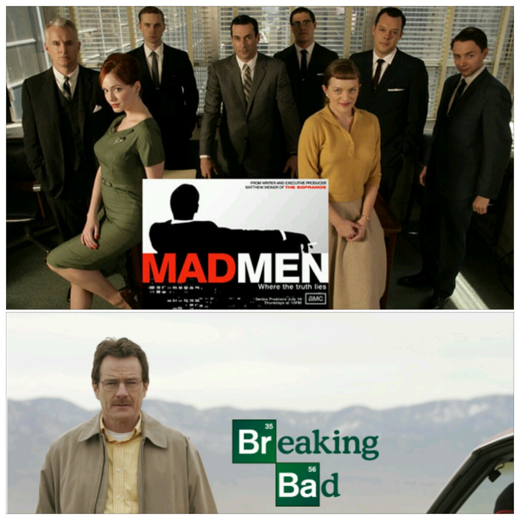 Dos series de culto: Breaking Bad o Mad Men, cinco parecidos y cinco ...