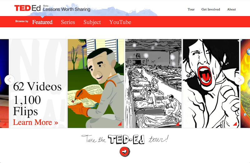 TED presenta la web de su proyecto educativo TED-Ed