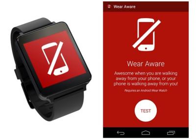 Con Wear Aware no volverás a perder tu smartphone