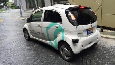 Singapur comienza las pruebas del taxi sin conductor de nuTonomy